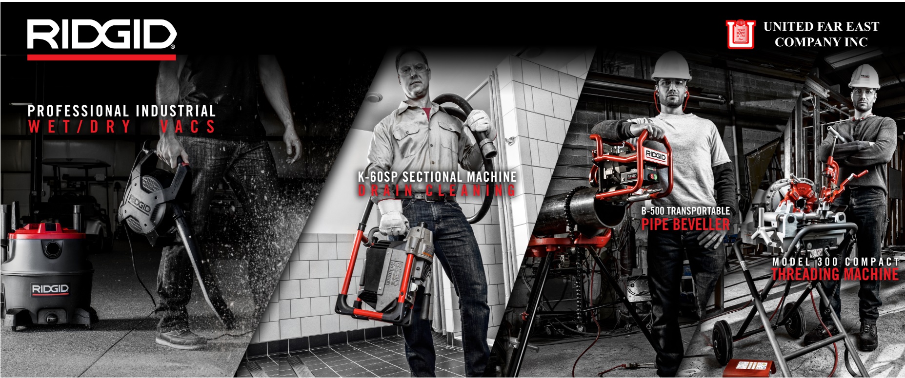 RIDGID, unitedfareast, unitedfareastph, importer, distribbutor, dealer ...